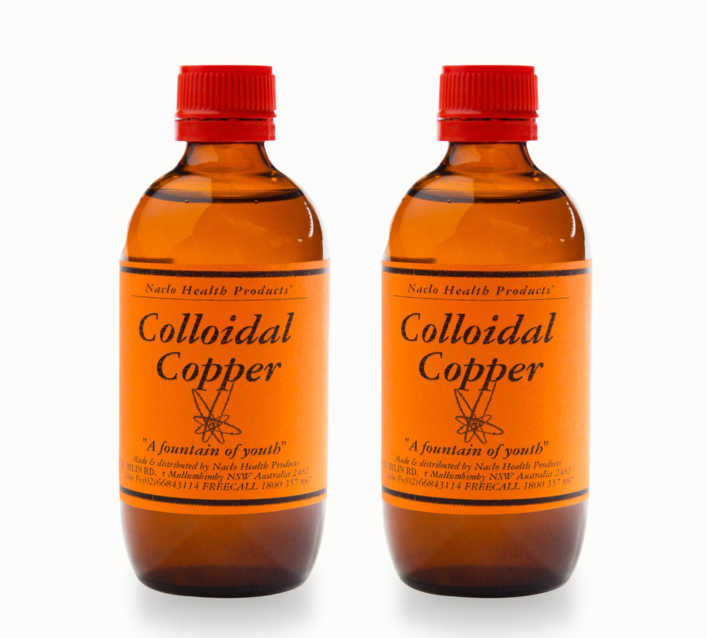 Colloidal Copper Pure Finest Mineral Concentrate Ionic 80PPM 200ml 2 P – Naclo.com
